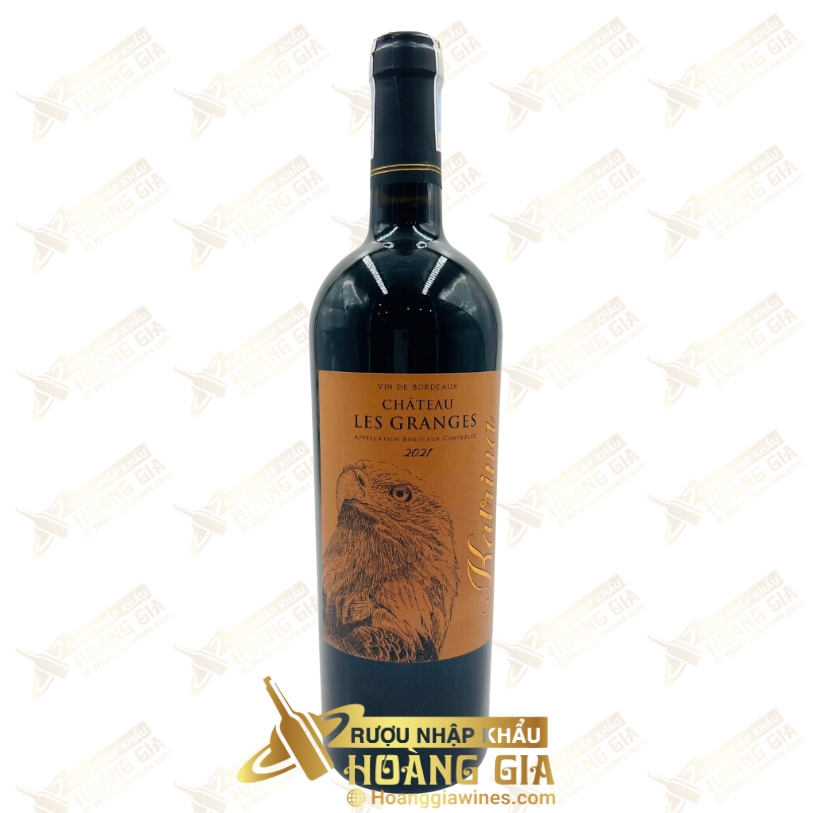Vang Đỏ Pháp Chateau Les Granges Katrina AOC Nho Blend